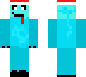 turqoise fighter | Minecraft Skin