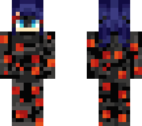 Akumatized ladybug | Minecraft Skin