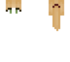 Blonde Ponytail - HB | Minecraft Skin