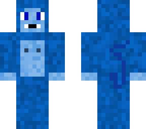 Blue Monkey | Minecraft Skin