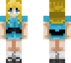 Bubbles - Powerpuff Girls | Minecraft Skin