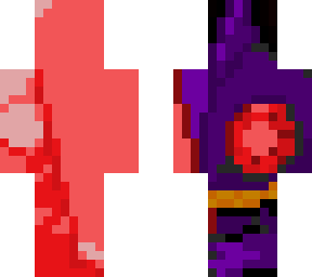 Contest Entry-Sableye Pokemon Pixel Art | Minecraft Skin