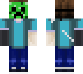 Creeper Mask | Minecraft Skin
