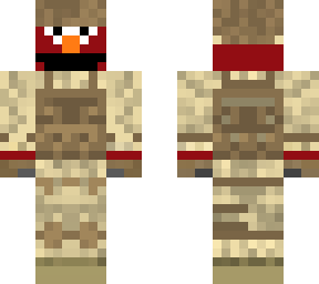 elmo soldado ruso | Minecraft Skin