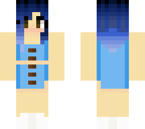 Blue Girls | Minecraft Skins