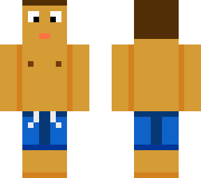 Guy in Swimming Trunks | Minecraft Skin