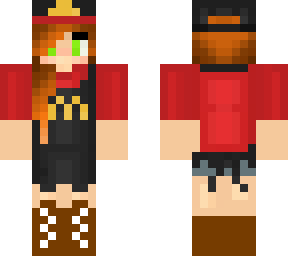 McBlocks Girl Worker | Minecraft Skin