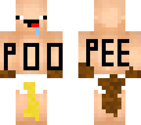 Poo, pee baby | Minecraft Skin