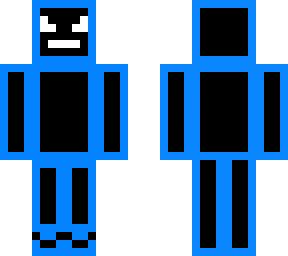 blue hack | Minecraft Skin