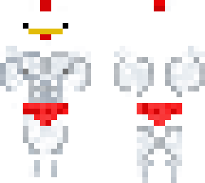 Buff Chicken Minecraft Skins