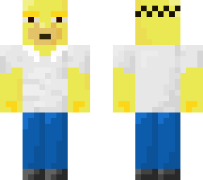 Homer Simpson Skin | Minecraft Skin