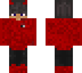 red black boy | Minecraft Skins