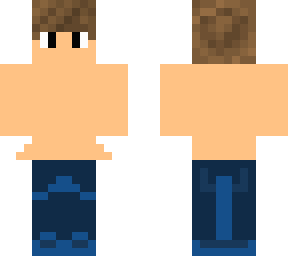 shirtless guy | Minecraft Skin