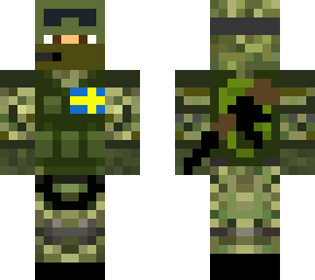 swedish soldier | Minecraft Skins