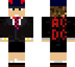 angus young | Minecraft Skins