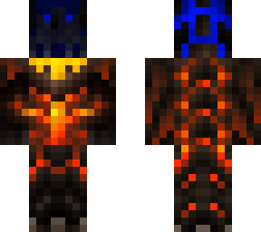 blue demon | Minecraft Skin