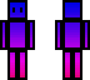 cartoon block fade | Minecraft Skin