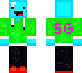 Cool diamond slime skin | Minecraft Skin