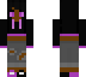 Enderman Girl Minecraft Skin | Minecraft Skin