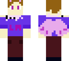 Lunim the moth boy(oc) | Minecraft Skin