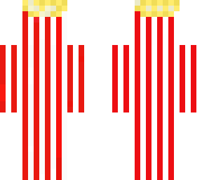 popcorn head | Minecraft Skin