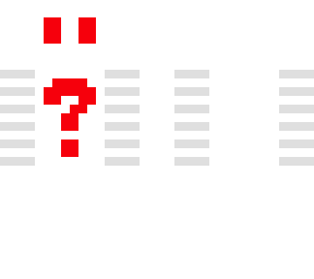 question mark | Minecraft Skins