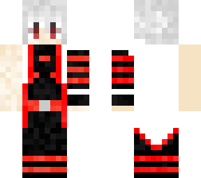 Shu aka red eye from Bey-blade (high detail) | Minecraft Skin