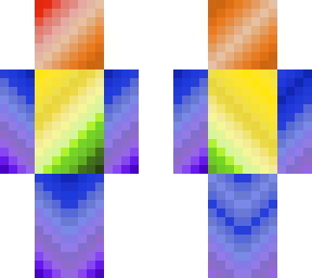 A colorful skin | Minecraft Skin