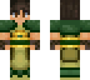 Earth Bender Boy | Minecraft Skin