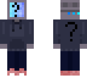 question Mark Tv head | Minecraft Skin