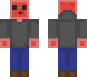 Red Slime Dude | Minecraft Skin