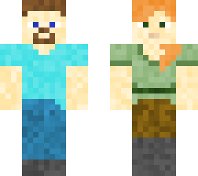 Default Alex Minecraft Skins
