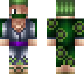 Zoro Wano Minecraft Skins