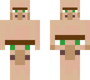 Cursed villager | Minecraft Skin