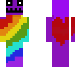 Rainbow Loverfella Masterpiece | Minecraft Skin