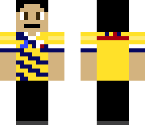 skin Seleccion Colombia 1 2014 Colab CRF-VASC | Minecraft Skin