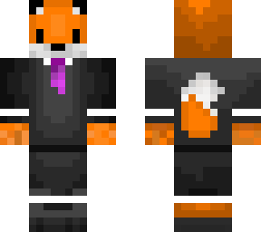 fox in suit | Minecraft Skins