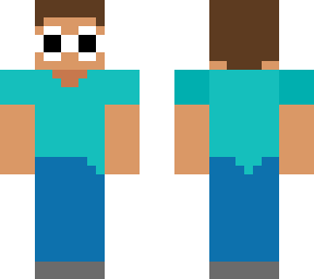 Steve with Glasses | Minecraft Skin
