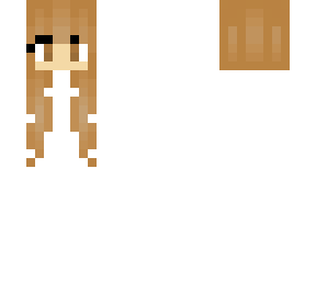 Strawberry Blonde with Buns~Hair Base | Minecraft Skin