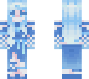 the snow queen . * + . | Minecraft Skin