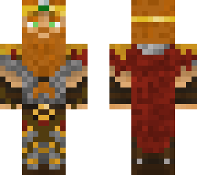 Viking King Ginger | Minecraft Skin