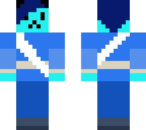 Waterbender cat | Minecraft Skin