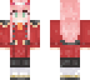 zero two 02 | Minecraft Skins