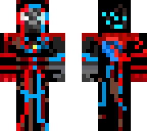 Corrupted netherite blacksmith | Minecraft Skin