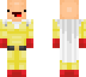 Derp Saitama | Minecraft Skin