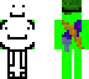 Dream's Ready to Speedrun | Minecraft Skin