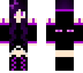 Enderman Girl | Minecraft Skin