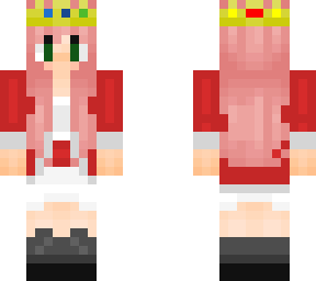 female technoblade | Minecraft Skin