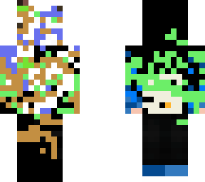 glitched chariter | Minecraft Skin