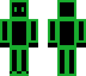 Green Blocky Boi | Minecraft Skin